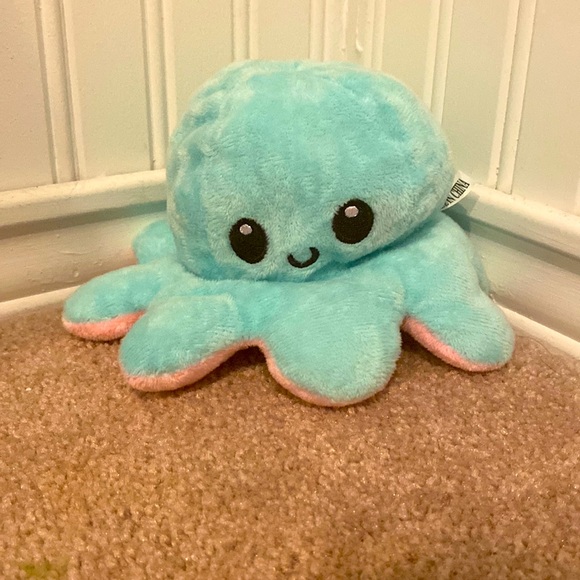 Source Unknown | Toys | Happy And Sad Flippable Octopus | Poshmark